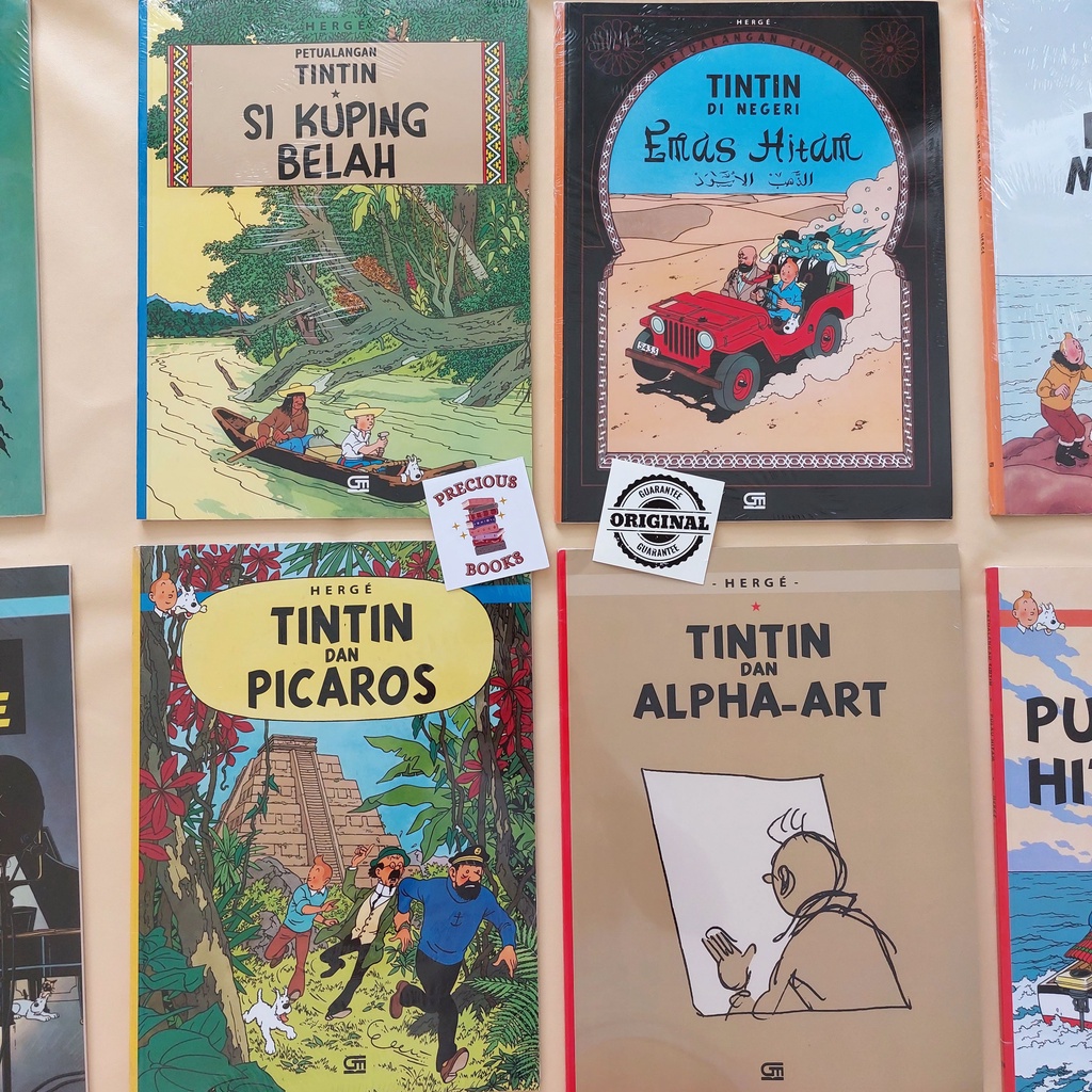 Jual Komik Tintin Gramedia Original - Permata Castafiore - Bintang ...