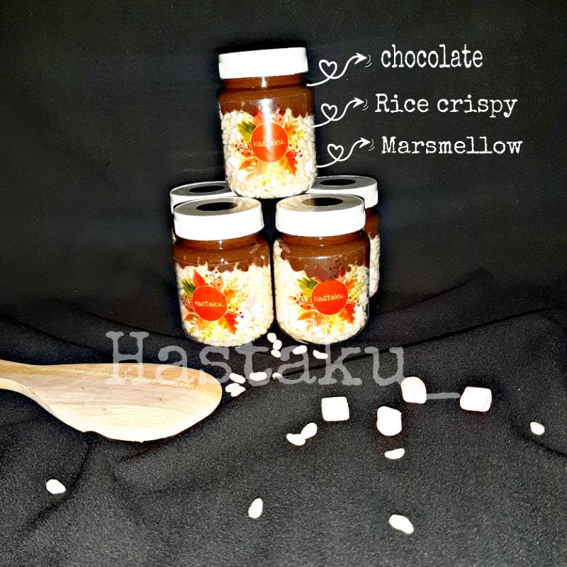 Jual choco crunch/ choco rice in jar/ rice crispy/ chocolate/ choco jar ...