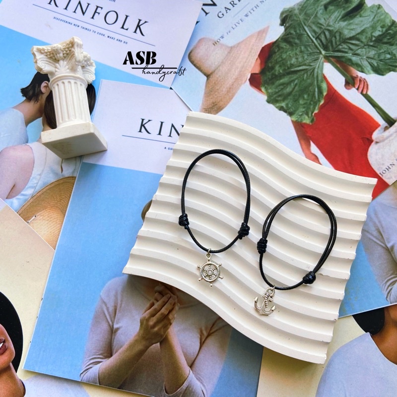 Jual ASB - Gelang Couple Titanic Tali Korea Premium Waterproof | Shopee ...