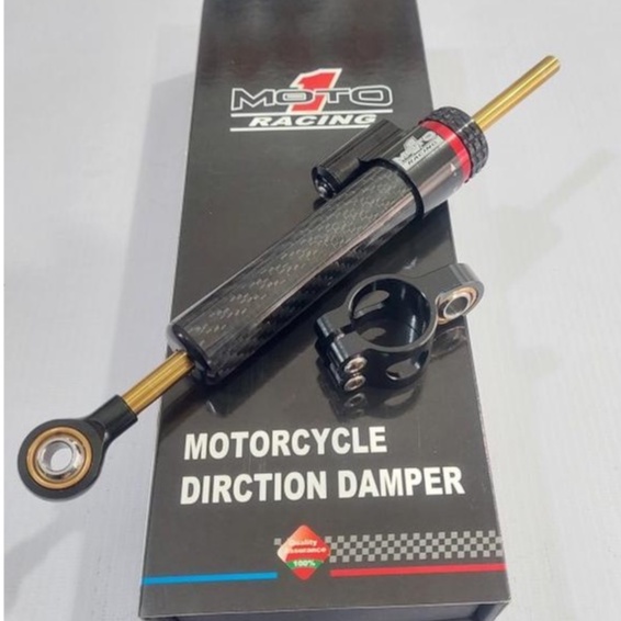 Jual Stabilizer Stang Moto1 Stering Damper Model Karbon pendek 16 ...