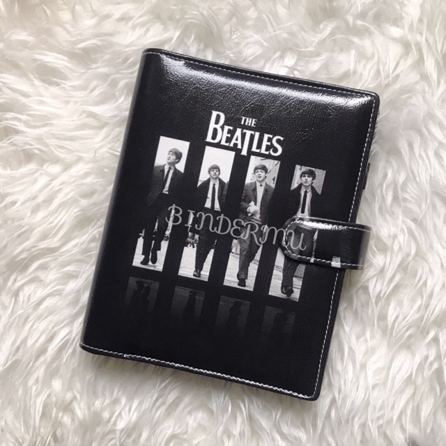 Jual Binder READY Motif The Beatles Printing Kulit Multiring 20ring A5 ...