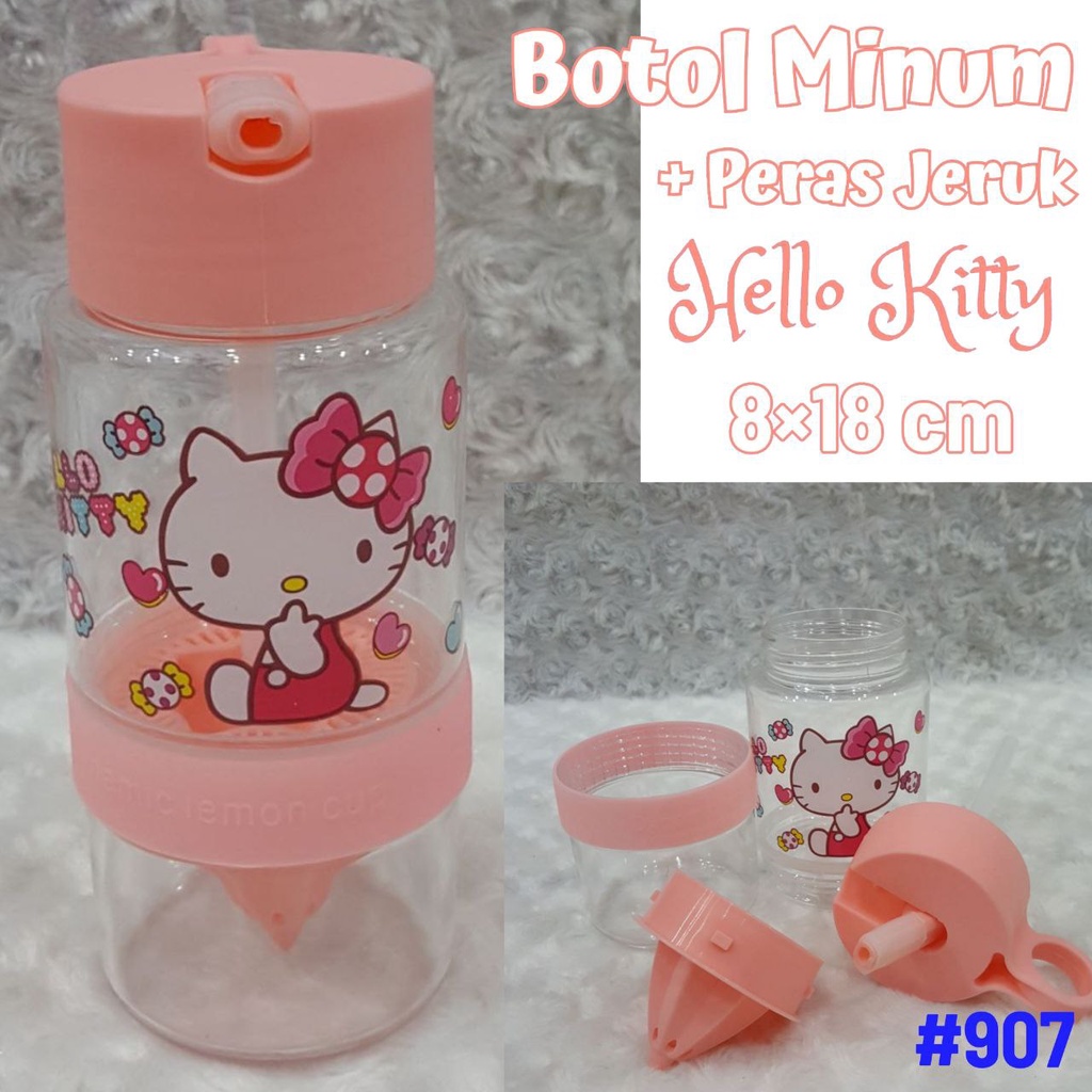 Jual Botol Minum Hello Kitty / Botol Peras Jeruk Lemon | Shopee Indonesia