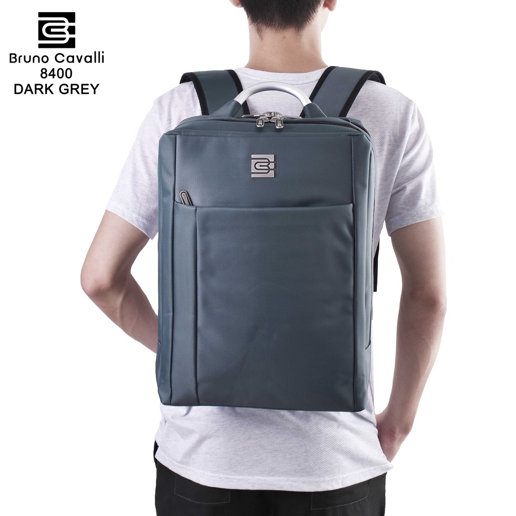 Jual Bruno Cavalli Mii 4 18L Backpack Laptop USB 8400 | Shopee Indonesia