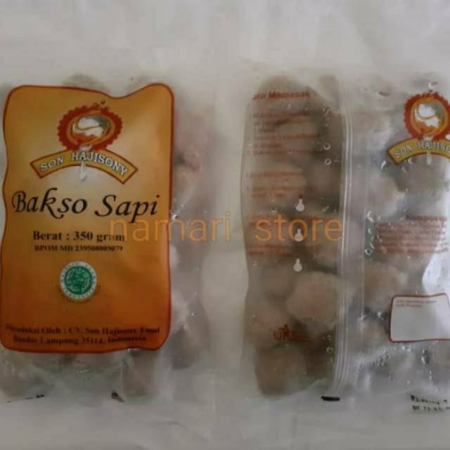 Jual Bakso Son H. Sony Lampung Ukuran Kecil | Shopee Indonesia