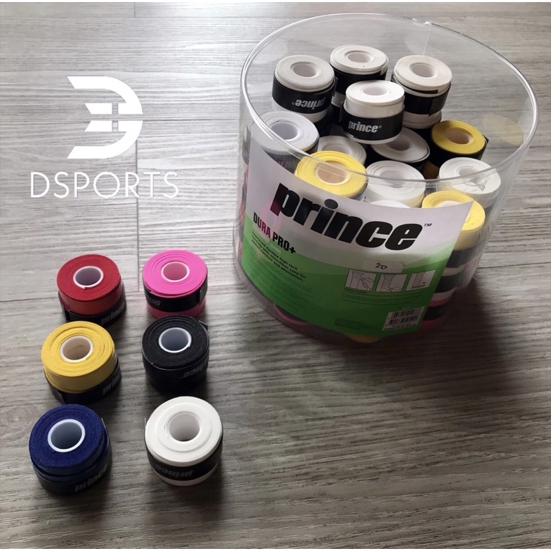 Jual Prince Dura Pro+ Tacky Overgrip Pro + Durapro ( Tennis Grips Grip ...