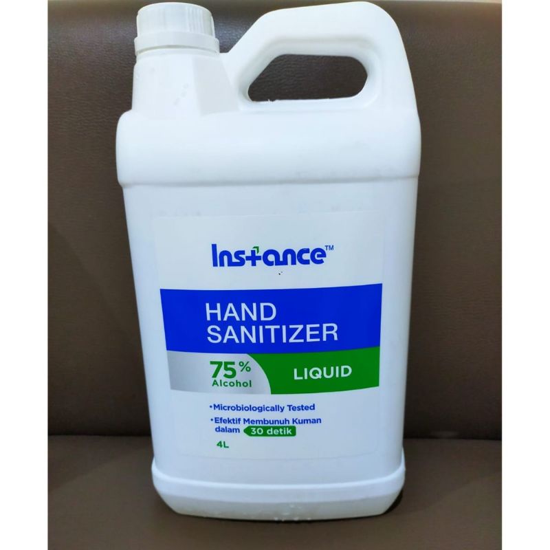 Jual Instance Hand Sanitizer 4 liter galon/jurigen Gel dan cair ...