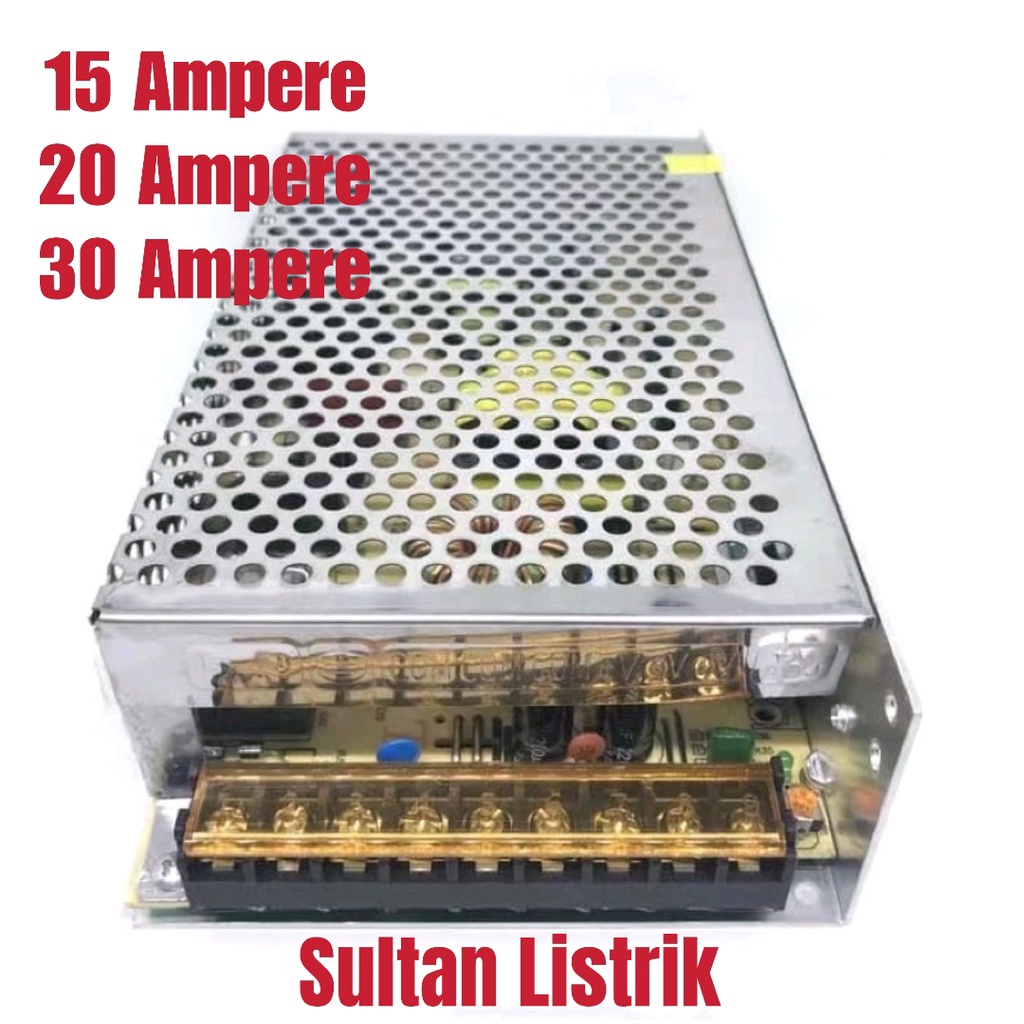 Jual TRAFO / POWER SUPPLY 15A, 20A DAN 30 AMPERE (BODY BESAR) 12 VOLT ...