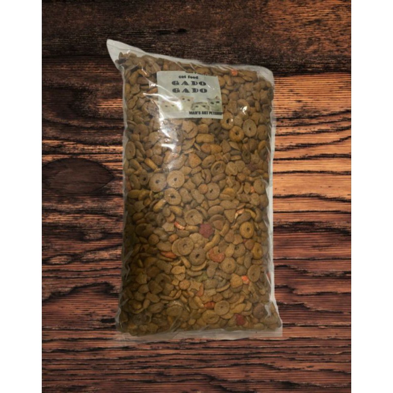 Jual MAKANAN KUCING MIX "GADO-GADO" 500 G | Shopee Indonesia