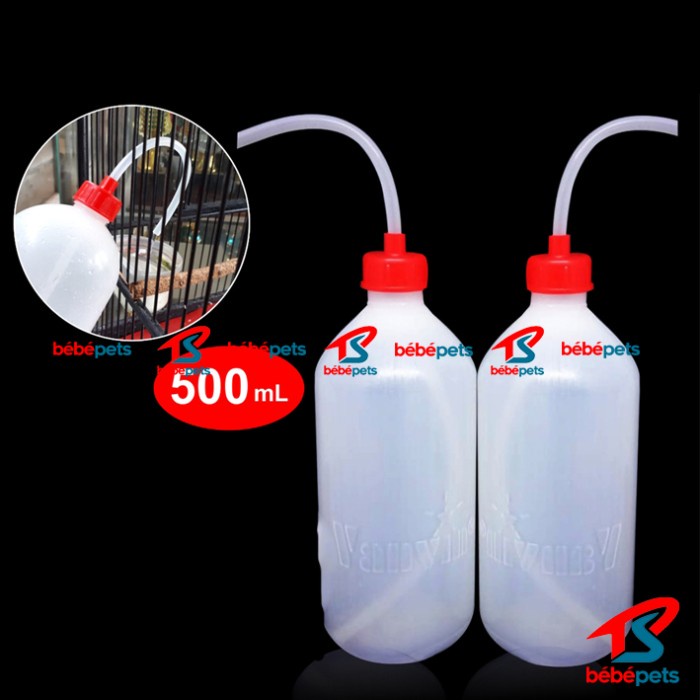 Jual BOTOL SELANG AIR MINUM BURUNG 500 ML | Shopee Indonesia