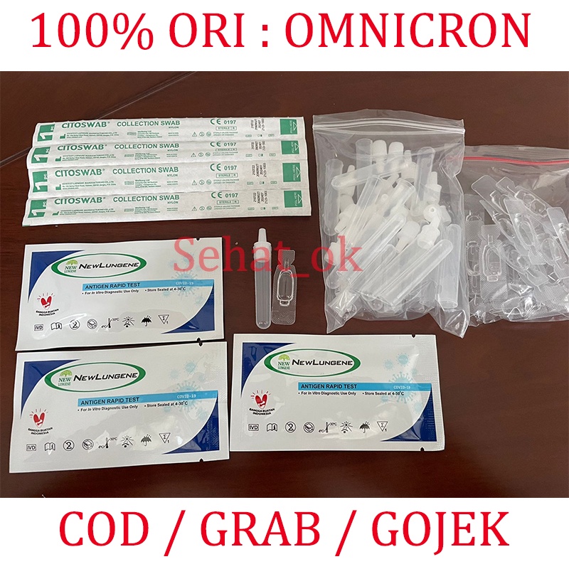Jual Antigen Swab Alat Rapid Test 100% ORI ECER 1 set | Shopee Indonesia