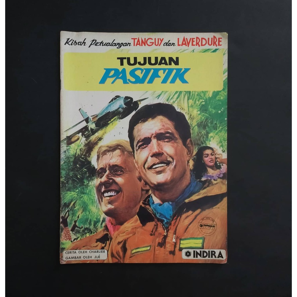 Jual Buku Komik Kisah Petualangan Tanguy dan Laverdure Tujuan Pasifik ...