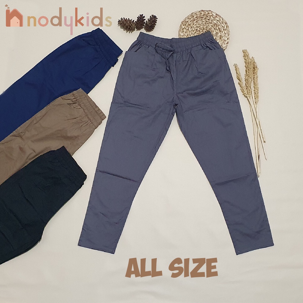 Jual Celana Panjang Anak Perempuan Polos SMP SMA All Size ABG Umur 11-17 Tahun Bahan Cotton ...