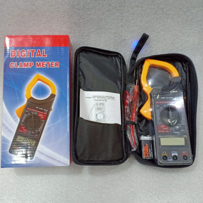 Jual Digital Clamp Multimeter Tang Ampere - DT266 | Shopee Indonesia