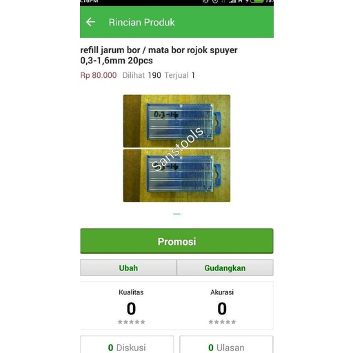 Jual isi ulang mata bor mini micro box microbox jarum rojok rujuk ...