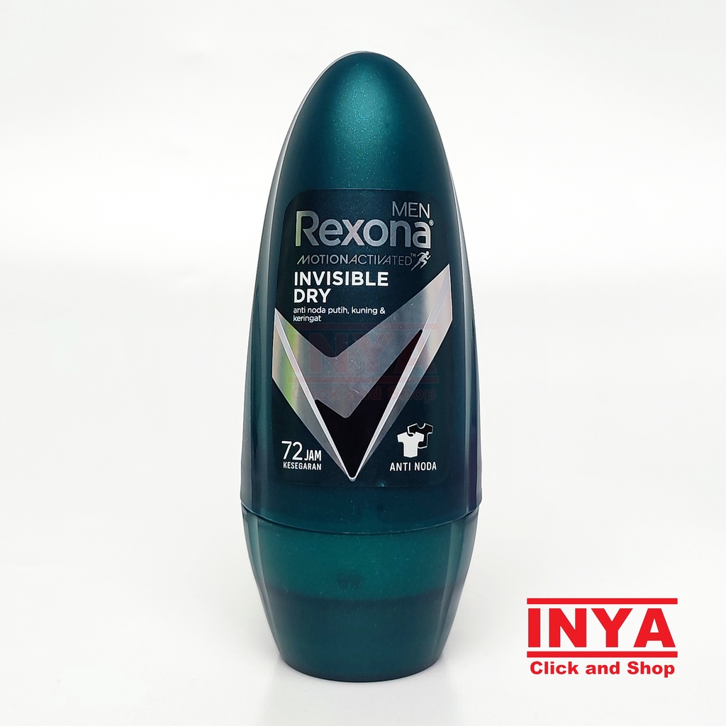 Jual REXONA MEN INVISIBLE DRY 45ml - Deodorant Roll On | Shopee Indonesia