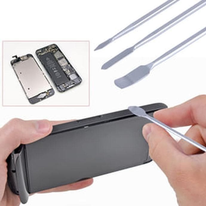 Jual alat cungkit set 3pcs spudger tool opener laptop cellphone ...