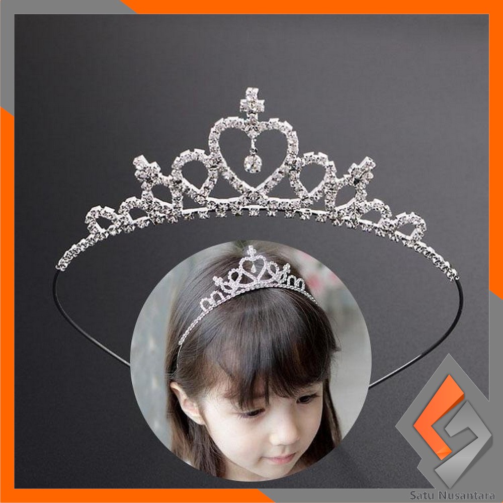 Jual SN-K81 Mahkota Anak Perempuan Bando Mahkota Wanita Korea Fashion ...