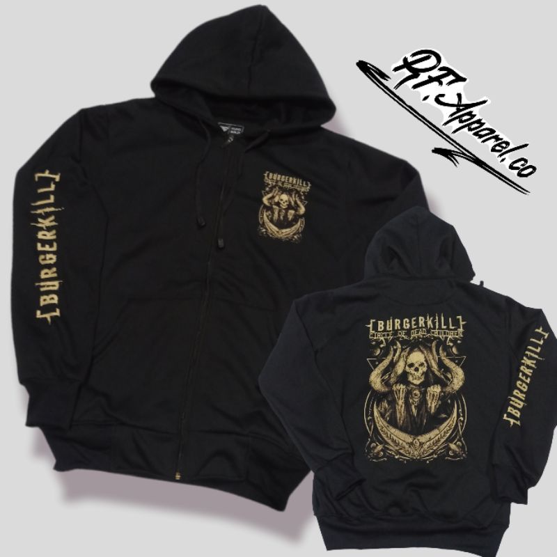 Jual jaket swaeter burgerkill jaket band metal burgerkil jaket bergerkill hoodie | Shopee Indonesia