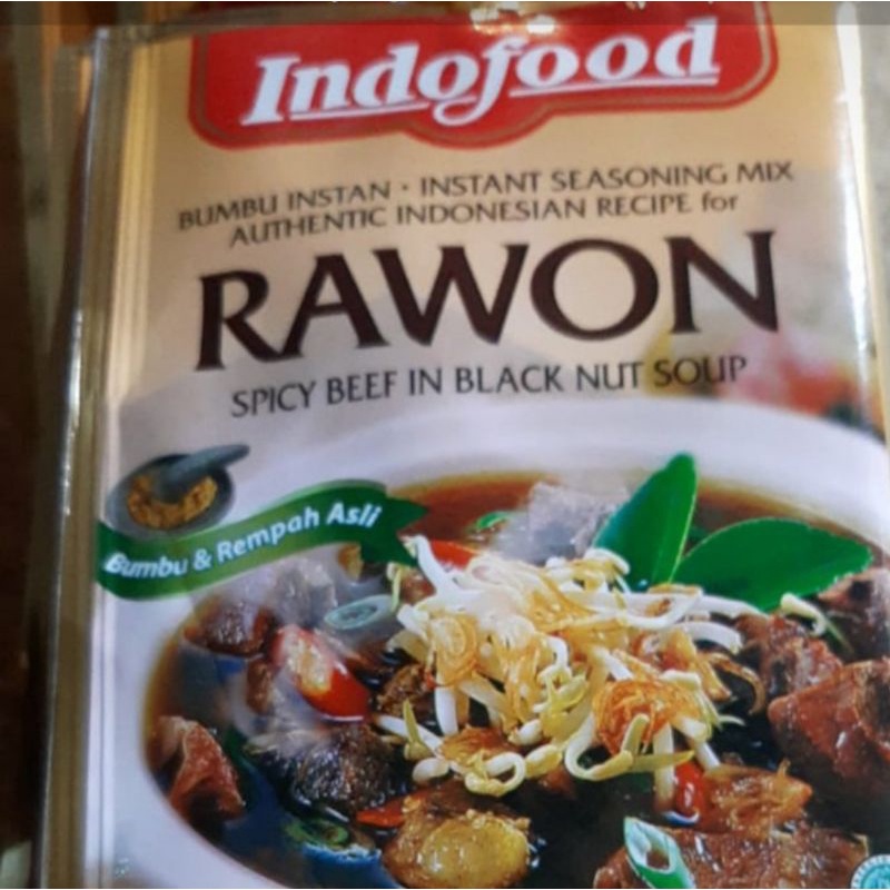 Jual Indofood Bumbu Instan Rawon 45gr | Shopee Indonesia