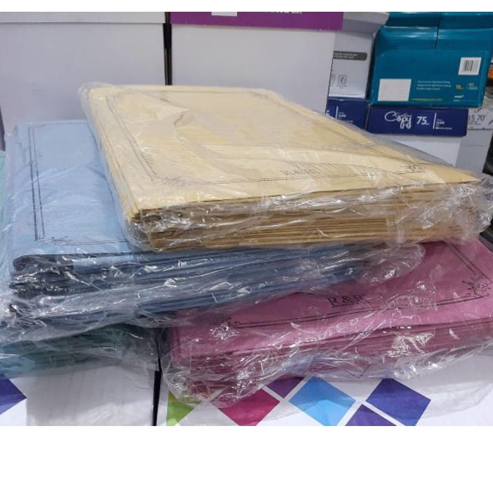 Jual Import Terlaris Map Kertas R&R / Stopmap Kertas Folio 1 Pak isi 50 ...