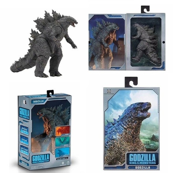 Jual Action Figure Godzilla King Of Monster Neca Godzilla Atomic Blast Godzila vs Kong Mainan ...
