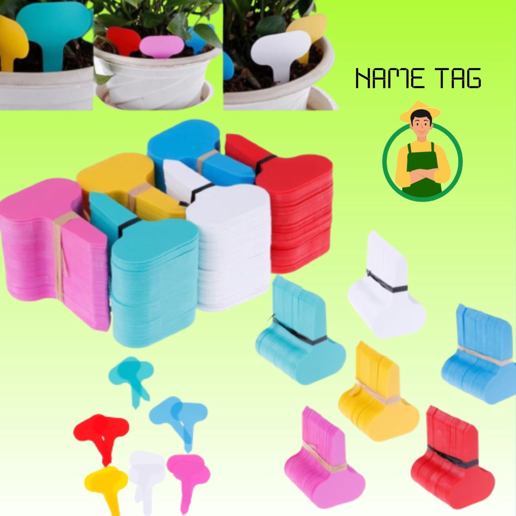 Jual Penanda Label Name Tag Tanaman Slip On Plant Marker Nama Waterproof Anti Air | Shopee Indonesia