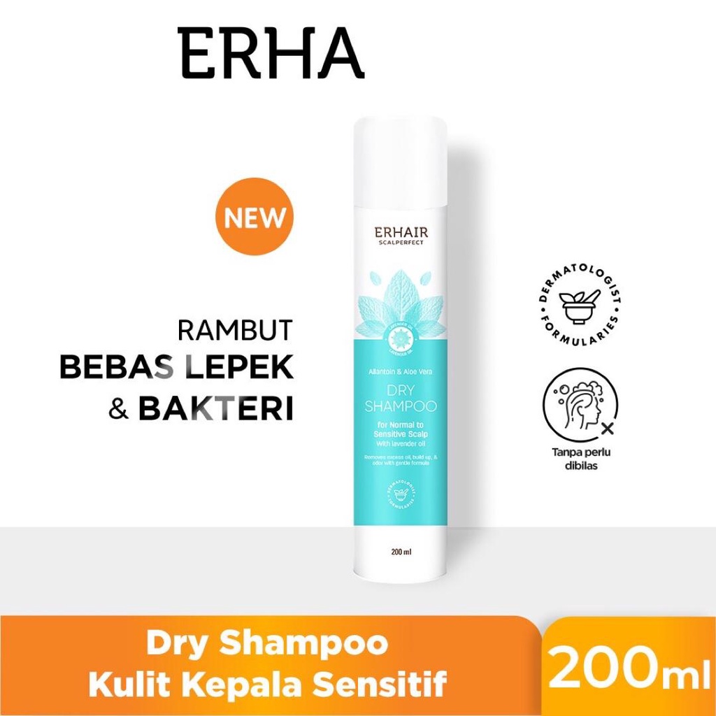 Jual ERHA Erhair Shampoo Series (Hairgrow/ Dandruff/ Restore/ Erazol ...