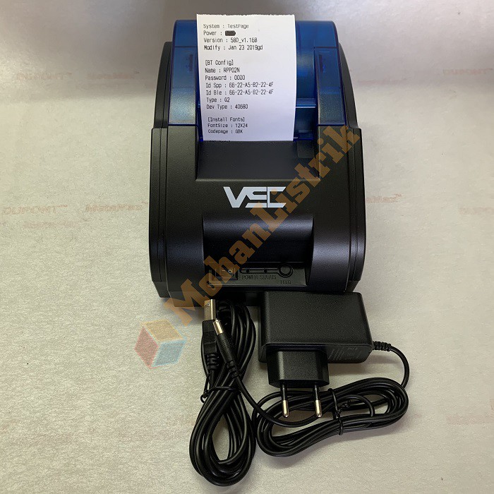 Jual Printer Bluetooth Thermal Printer Kasir Mini PPBO VSC 58mm ...