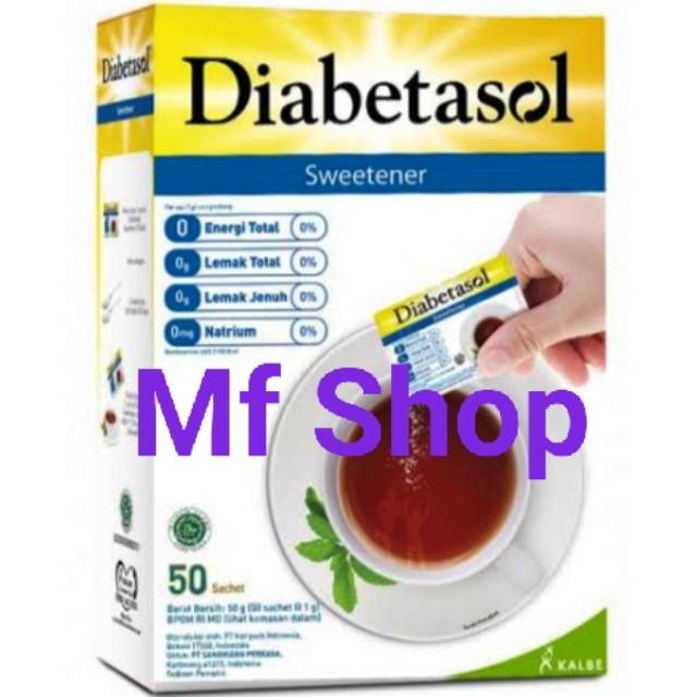 Jual Diabetasol Sweetener Zero Calori / Merryfransky/ Mf Shop/ gula ...