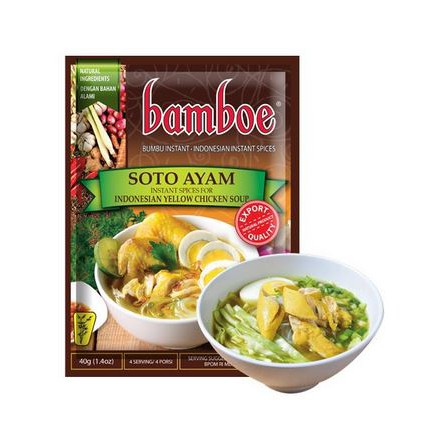 Jual Bamboe Bumbu Soto Ayam Instant 40g | Shopee Indonesia