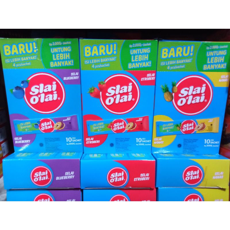 Jual Biskuit SLAI OLAI 1 BOX isi 10 | Shopee Indonesia