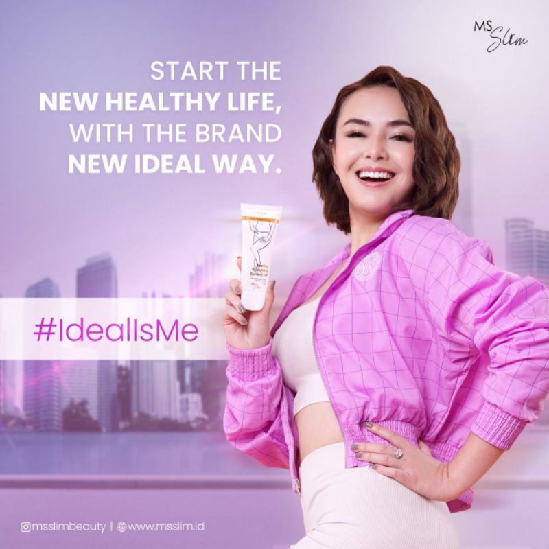 Jual SLIMMING OIL BODY TREETMENT BY MS GLOW | Shopee Indonesia
