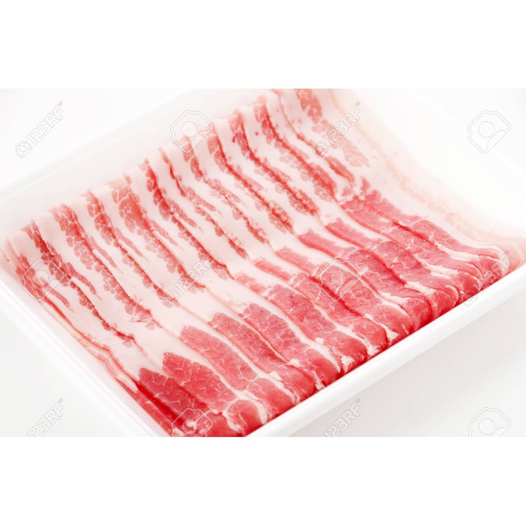 Jual Slice Pork Belly / Samcan / Samcian / Perut Babi Slice Fresh untuk ...
