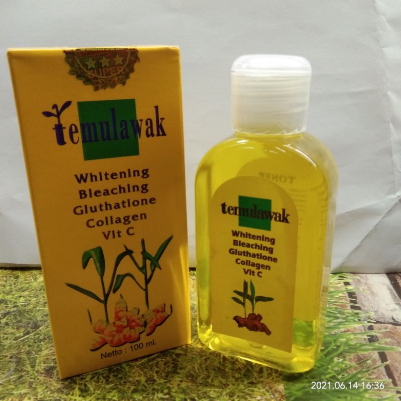 Jual TONER TEMULAWAK HOLO SUPER ORI 100 ML | Shopee Indonesia