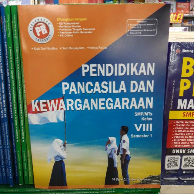 Jual BUKU PR PENDIDIKAN PANCASILA DAN KEWARGANEGARAAN SMP MTS KELAS VIII 8 SEMESTER 1 | Shopee ...