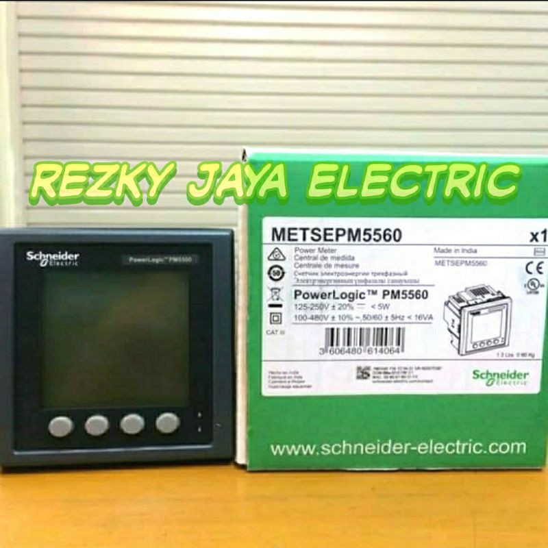 Jual SCHNEIDER POWER METER / POWER LOGIC METSEPM5560 PM5560 PM 5560 ...