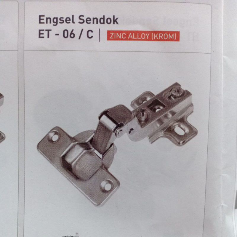 Jual ENGSEL SENDOK FULL BUNGKUK TACO ET 06 ENGSEL LEMARI KITCHEN SET ...