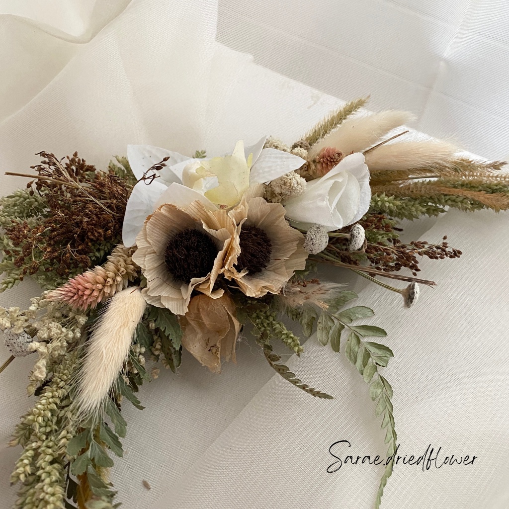 Jual BUNGA RANGKAI DRIED FLOWER RANGKAI RUSTIC (BUNGA RANGKAI FRAME ...