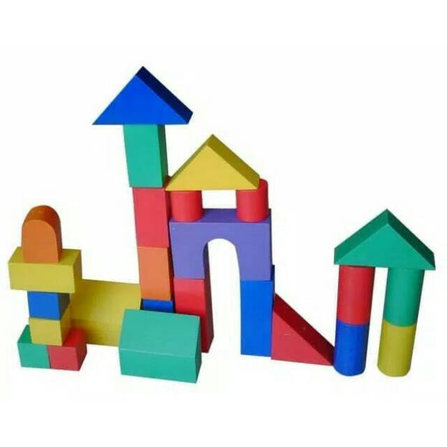 Jual Mainan Edukatif Mainan Balok Kayu Balok Bangun Mobil | Shopee ...