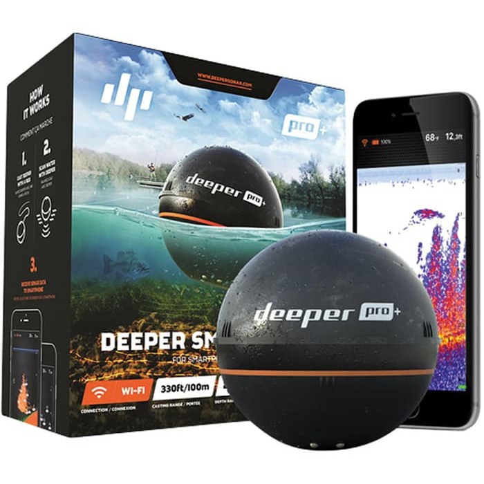 Jual FISH FINDER Deeper Smart Sonar PRO PLUS | Shopee Indonesia