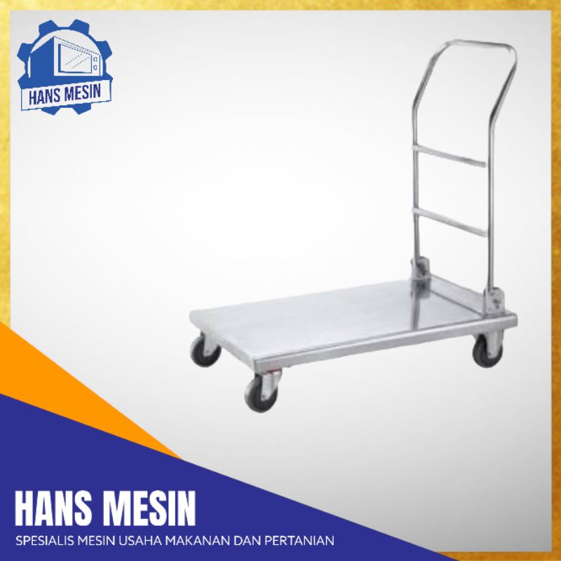 Jual Stainless steel universal trolley troli angkut barang Getra A1047 ...
