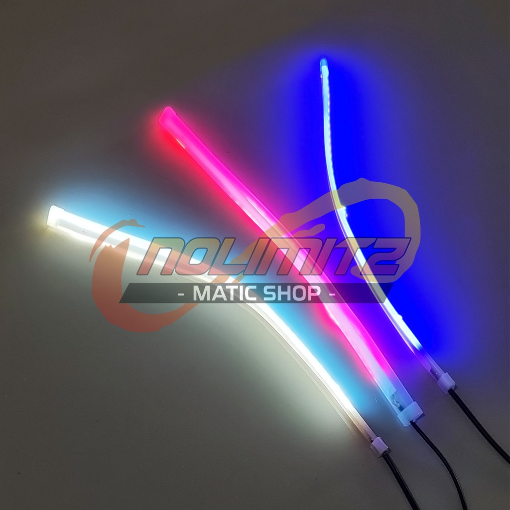 Jual Lampu Alis LED Slim DRL Fleksibel NMAX Aerox Vario Beat Scopy ...