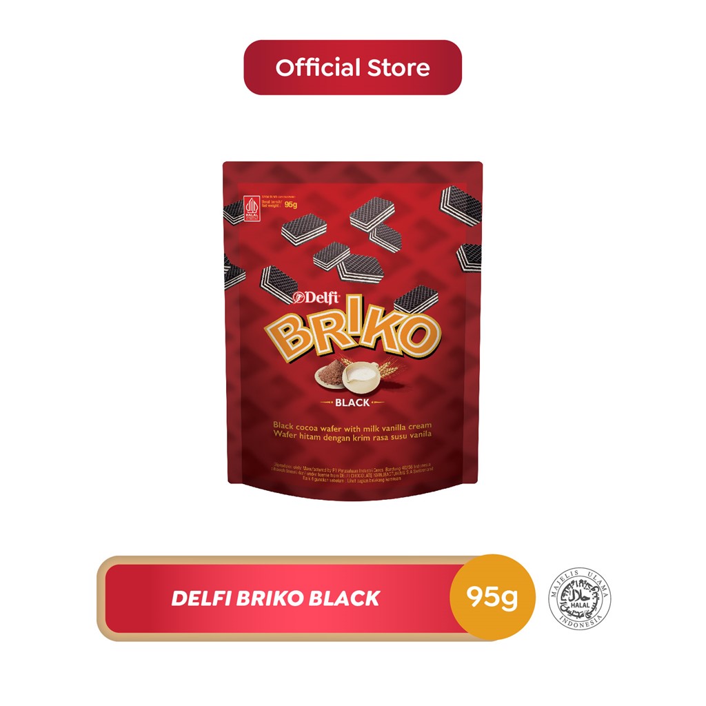 Jual Delfi Briko Black Vanilla 95 g | Shopee Indonesia