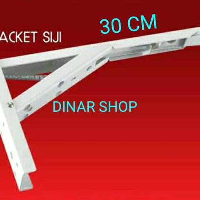 Jual Siku Lipat Meja & Ambalan Dinding 30 Cm - Putih ... | Shopee Indonesia