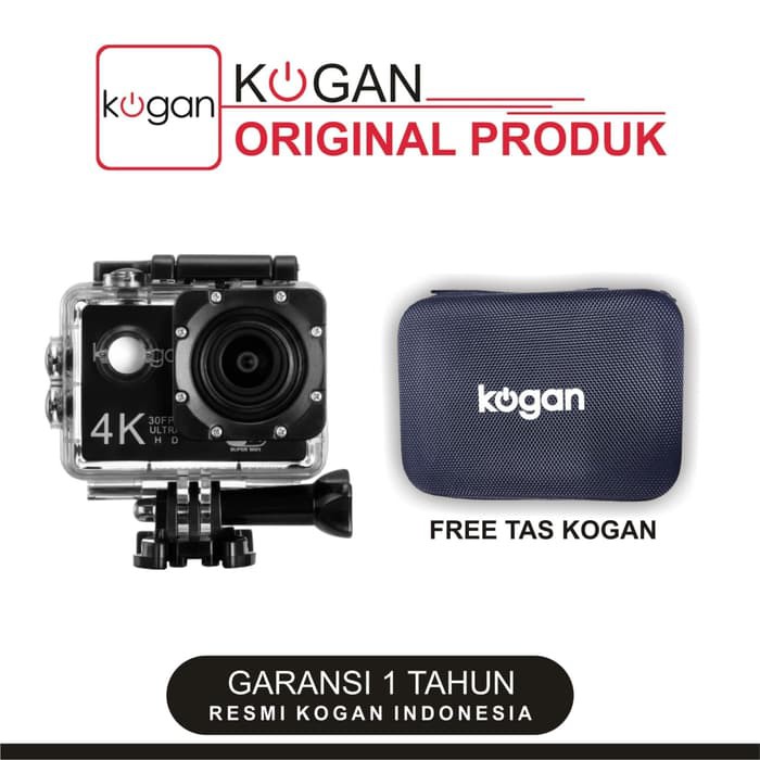 Jual Kogan Action Camera 4K UltraHD - 16MP WIFI - Garansi Resmi 1 Tahun ...