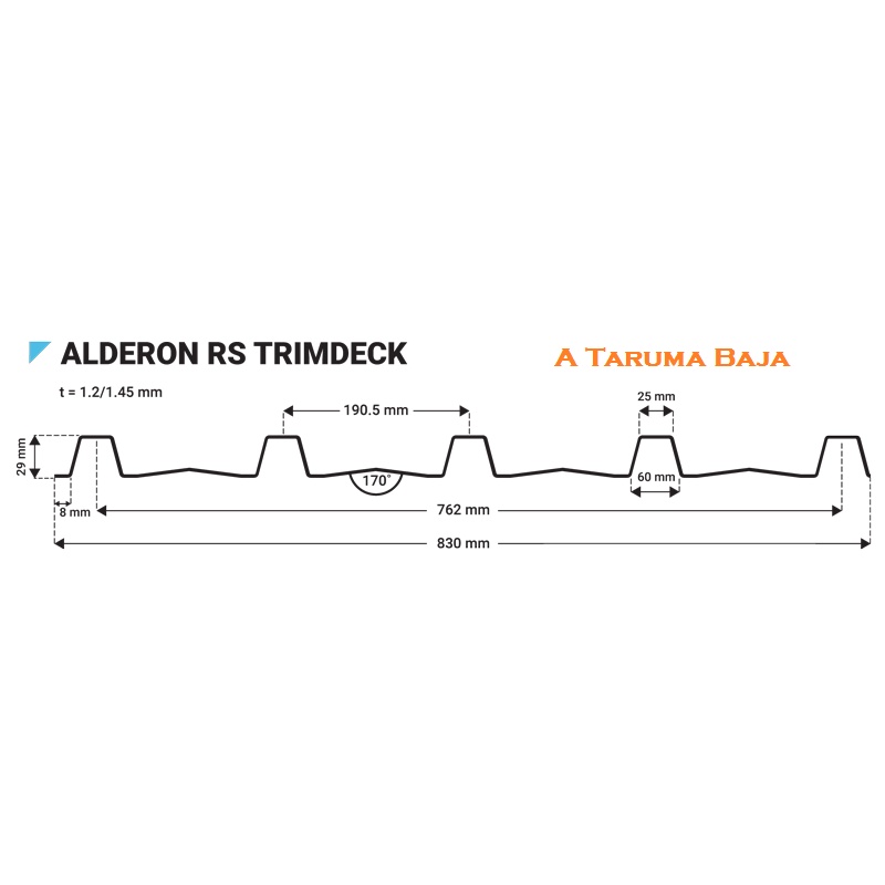 Jual Kurir Shopee, Atap UPVC Alderon RS, Panjang 1 mtr, Type Greca ...