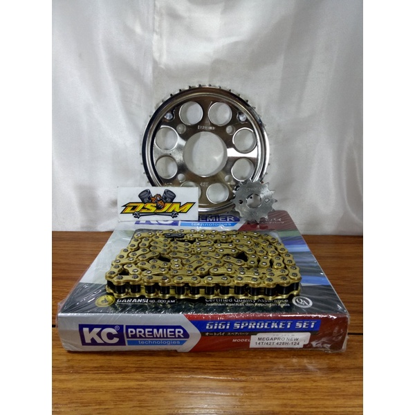 Jual GEAR SET RANTAI GOLD MEGA PRO NEW GEAR PAKET RANTAI GOLD MEGA PRO ...