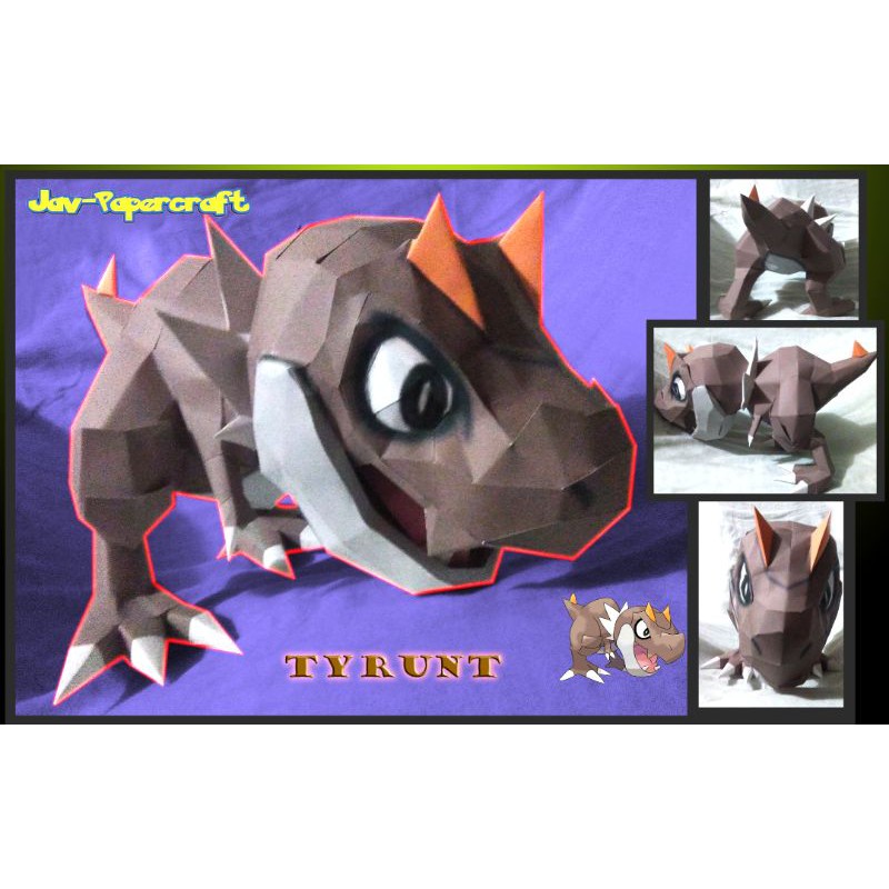 Jual Pokemon Tyrunt Papercraft | Shopee Indonesia