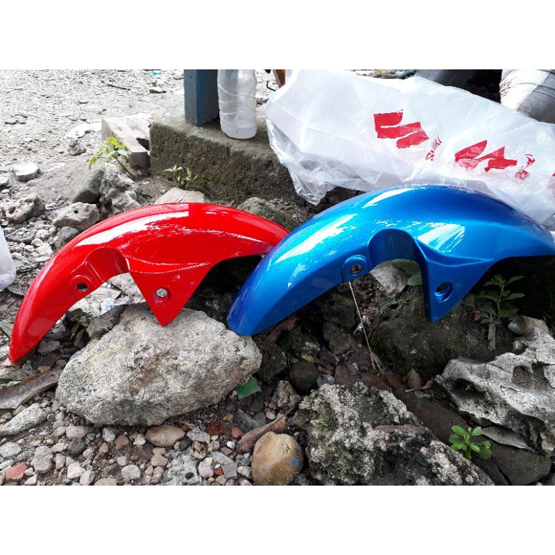 Jual slebor depan GSX original spak bor modif cb gl mp tiger dan all ...