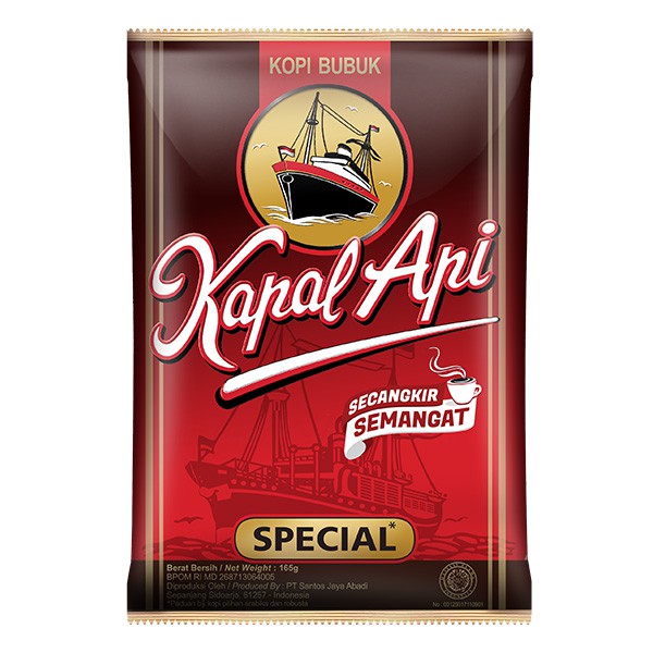 Jual Kapal Api Coffee Special Bubuk 165 G | Shopee Indonesia